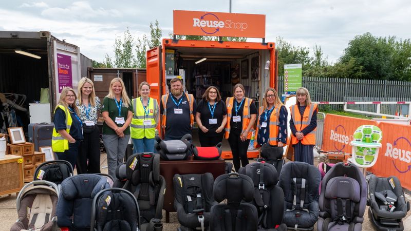 Giving unwanted items a second chance: new reuse shop opens at Allington recycling centre - News ...