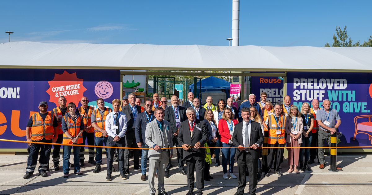 Giving unwanted items a second chance: new reuse shop opens at Allington recycling centre - News ...