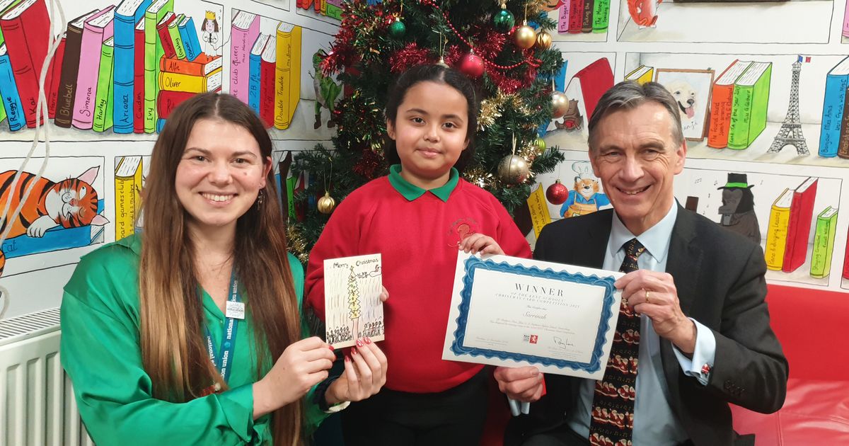 Success for Sarrinah’s Christmas card design - News & Features - Kent ...