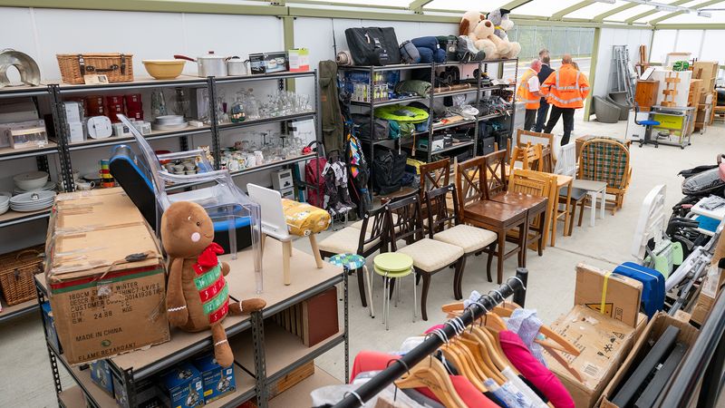 Giving unwanted items a second chance: new reuse shop opens at Allington recycling centre - News ...
