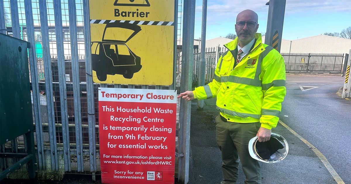 Temporary closure of Ashford Household Waste Recycling Centre for ...