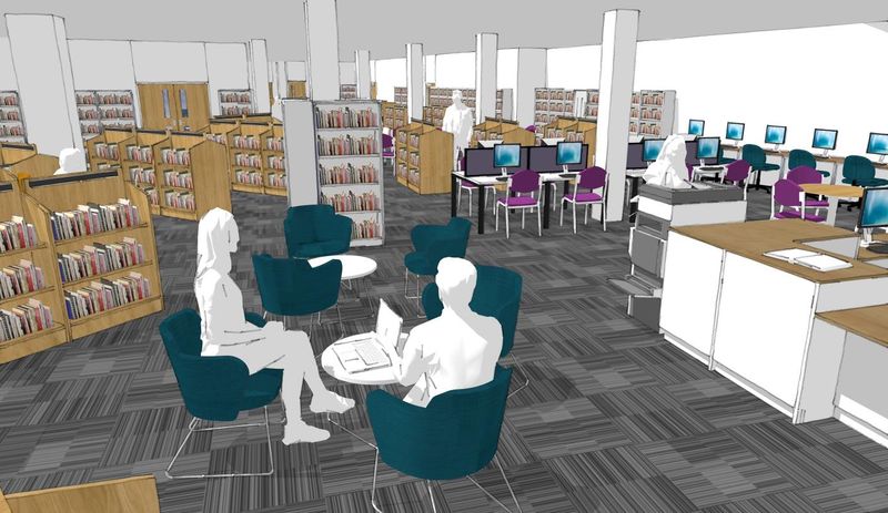 Works start at new town centre hub for Adult Education Centre and ...